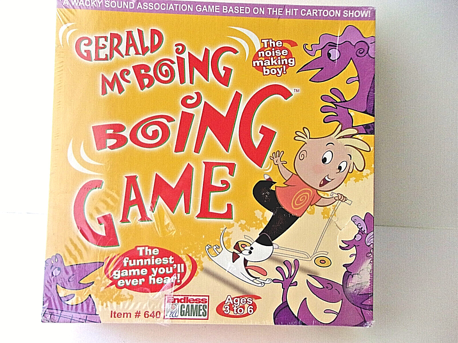 Gerald McBoing Boing Game From Endless Games Ages 3 to 6 for sale ...