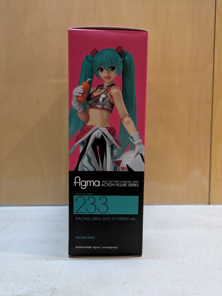Set Racing Miku 2013 EV Mirai Ver. Max Factory Figma 233 EX Set Racing Miku 2013 EV Mirai Ver. Max Factory Figma 233 EX