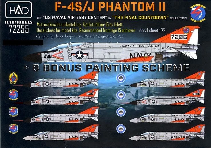 Us Navy Phantoms Decals
