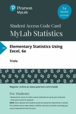 MyLab Statistics with Pearson eText -- 24 Month Standalone Access Card ...