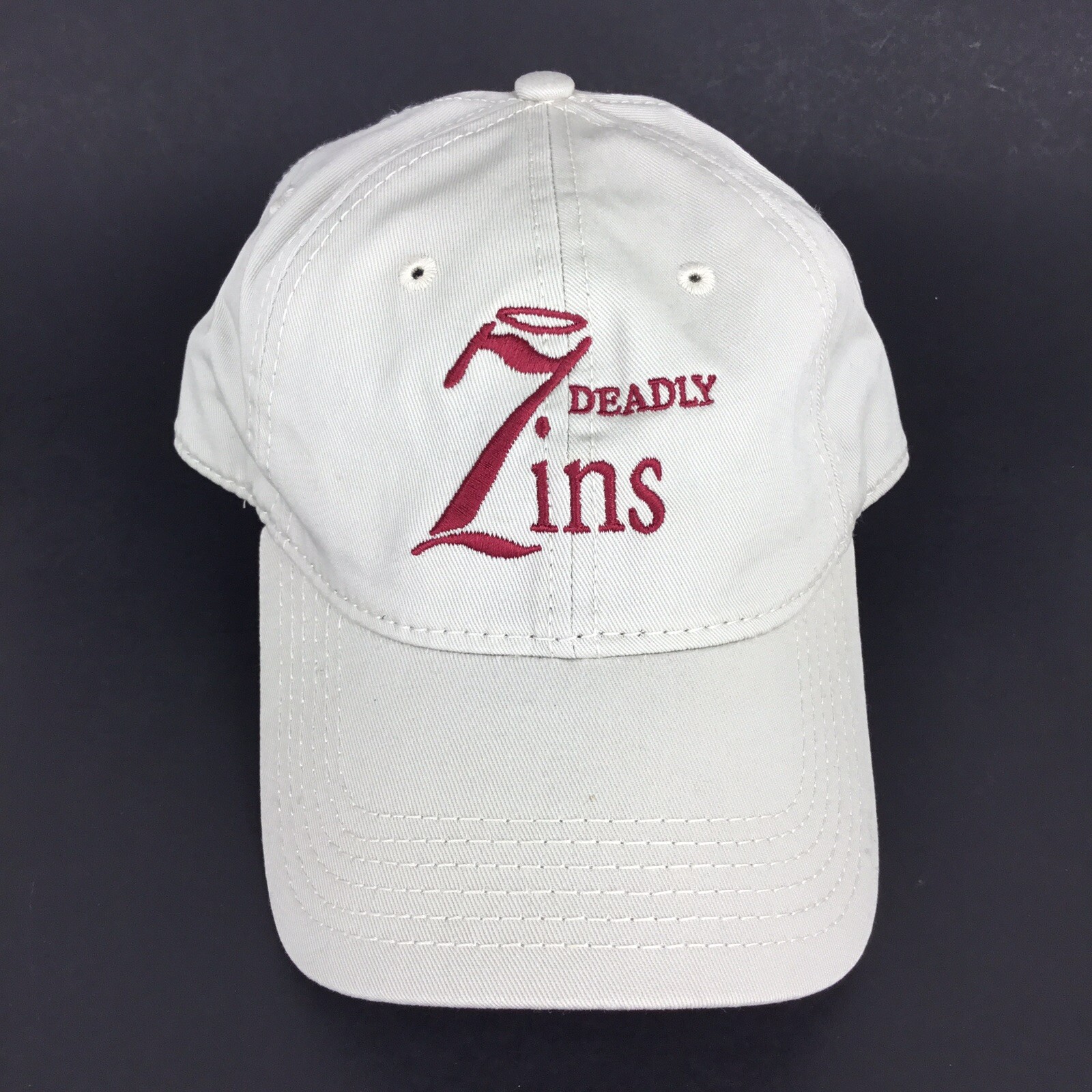 Michael David 7 Deadly Zins Tan Baseball Cap Hat Adj. Mens Size Cotton ...