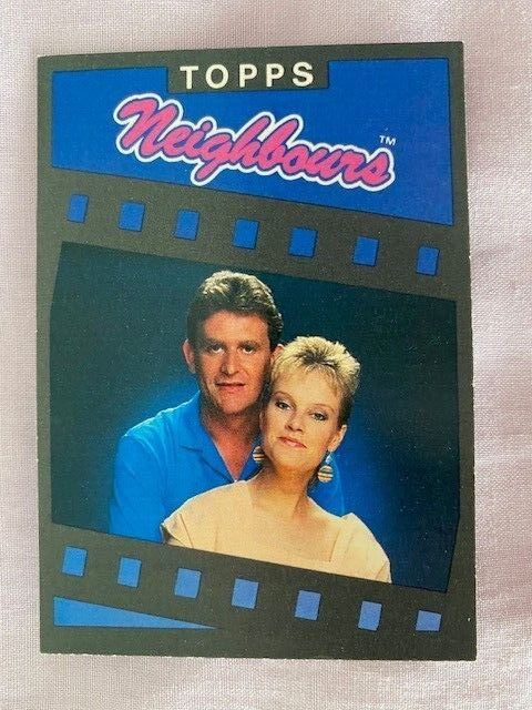 1988 TOPPS "NEIGHBOURS" GRUNDY TELEVISION TRADING CARD - V/G Condition ...