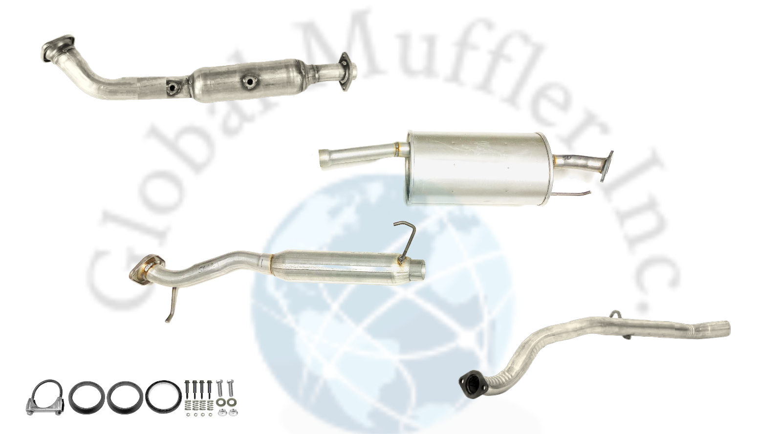 Fits: 2003 to 2011 Honda Element 2.4L Complete exhaust | eBay.de