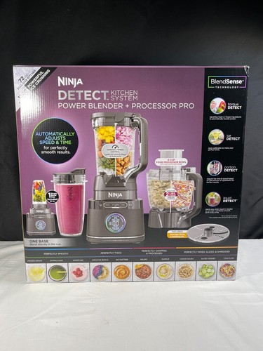 Ninja TB401 Detect Kitchen System Power Blender + Processor Pro With ...