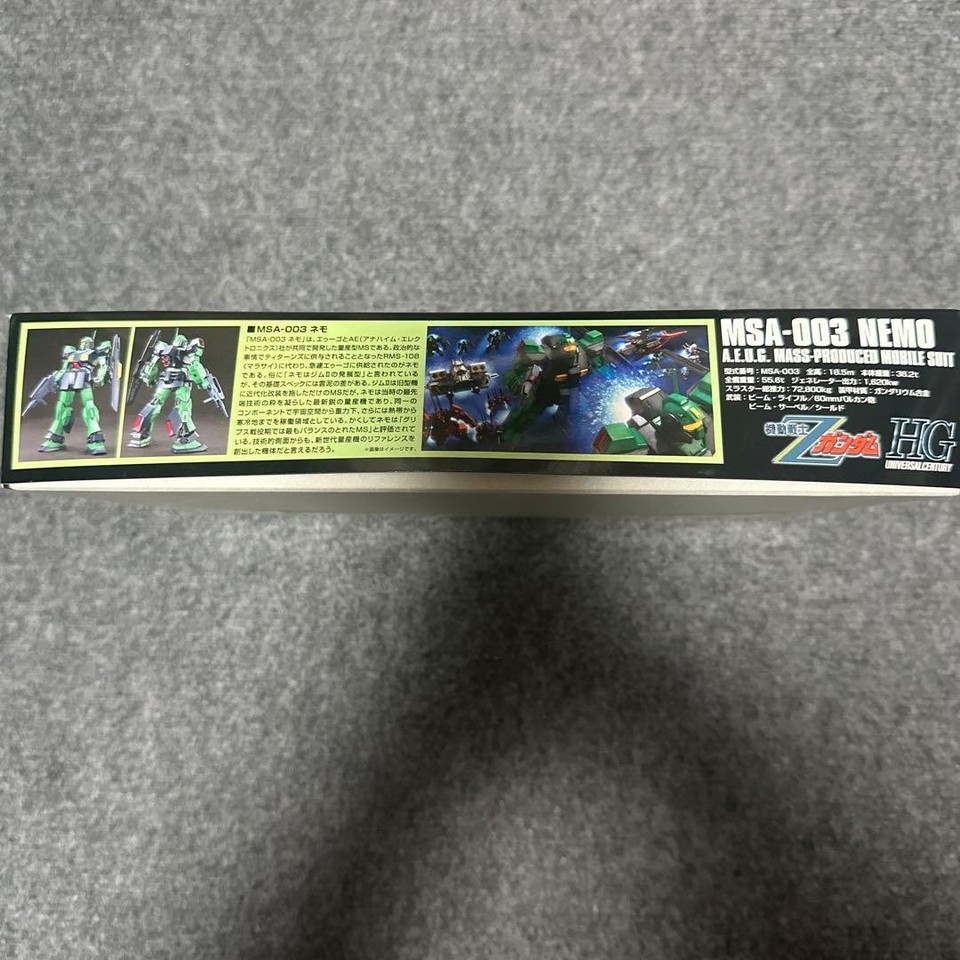 MSA-003 Nemo HG 1/144 Z Gundam UC A.E.U.G. Mass Production Model Kit New | eBay