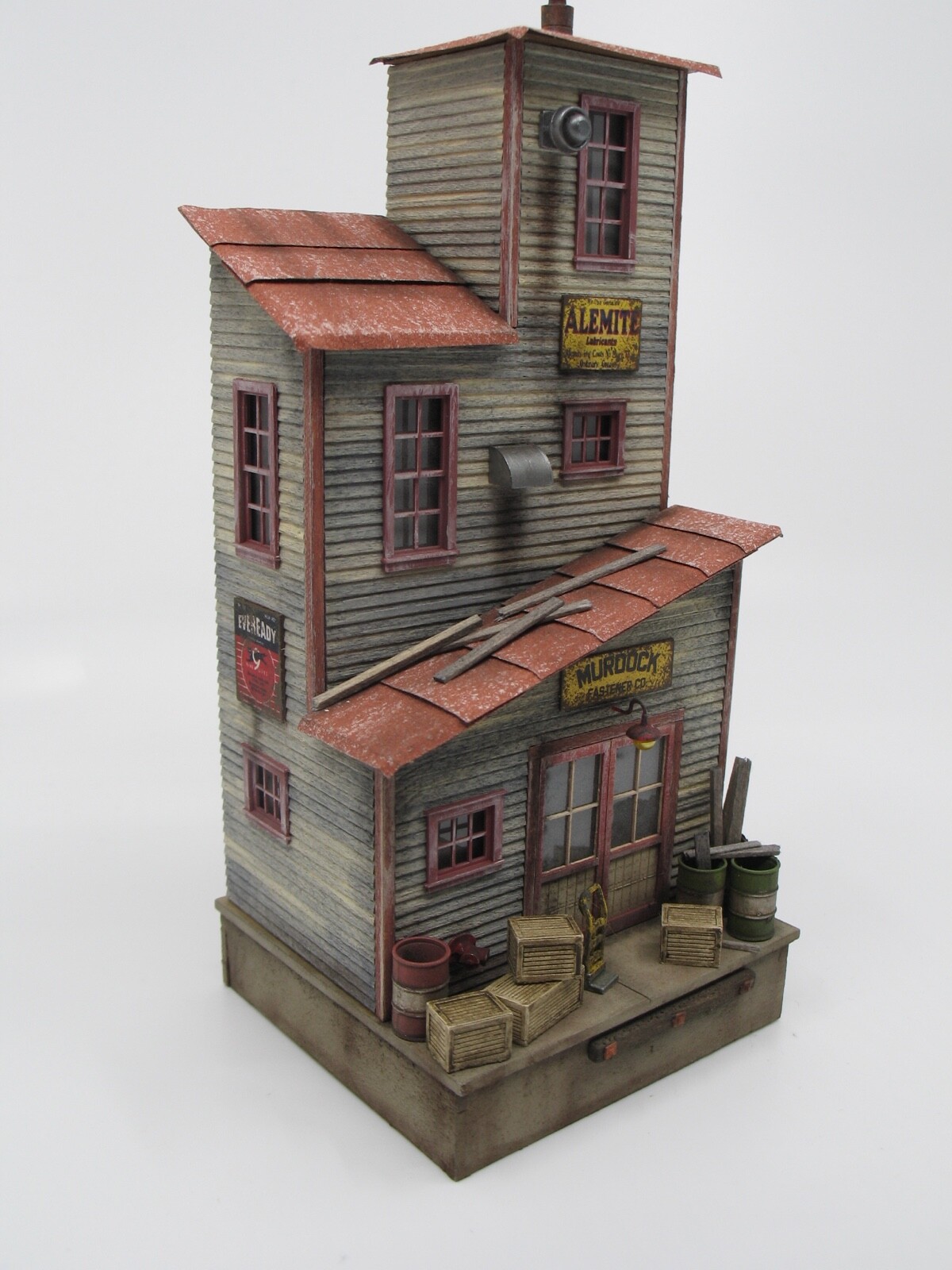 HO Scale - FOS Murdock Fasteners - Custom Built Up & Weathered & Highly ...