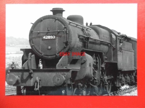 PHOTO LMS HUGHES CRAB 2-6-0 LOCO NO 42893 | eBay