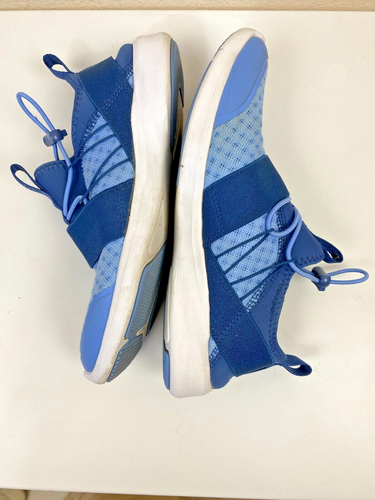 Vionic US 7 Blue Sneakers Alaina II Textile Drawstring Pull On Comfort ...