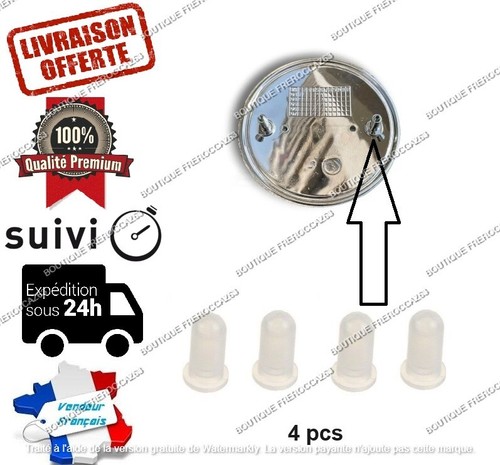 4X Fixation Emblème pour BMW E46 E90 E39 E38 E65 F30 F40 (74MM) OEM ...