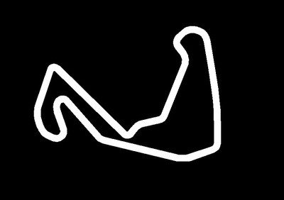 Carolina Motorsports Park Track Decal Sticker Outline Vinyl Race Track ...