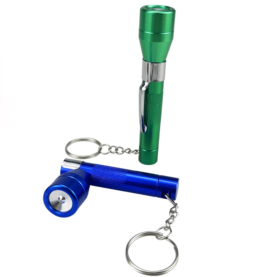 Creative Mini Flashlight Shaped Pipe Portable Detachable Metal Tobacco ...