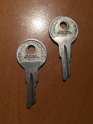 Pair of Ignition Keys (Key No. 59) for OMC Johnson Evinrude Outboard ...