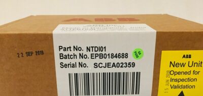 ABB NTDI01 NEW In Box 1PCS Free Expedited Ship | eBay