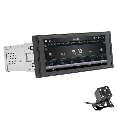 Car Radio 1Din Bluetooth Video Player GPS Navigation 1G+32G CarPlay ...