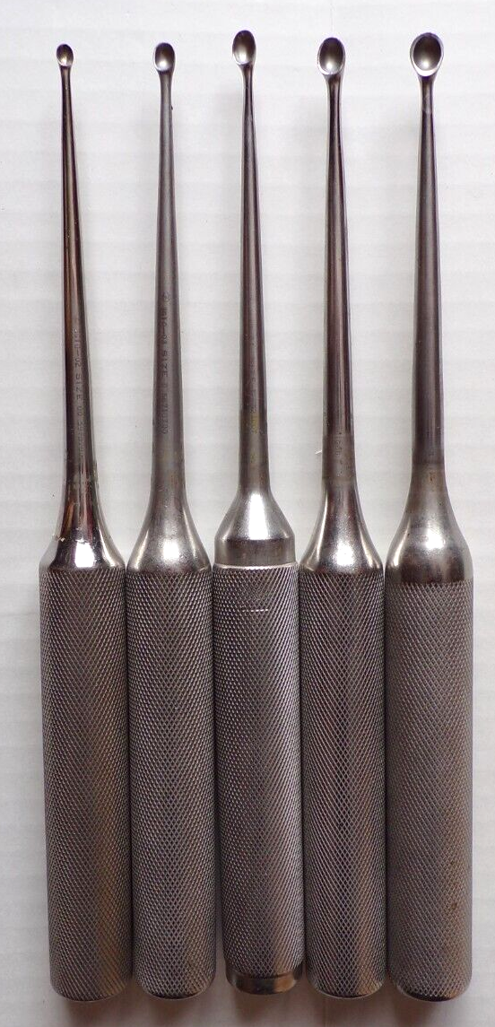 Zimmer Ultra-Cut Cobb Handle Surgical Curette Set 3610 | eBay