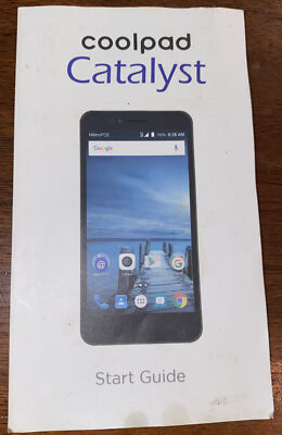Coolpad Catalyst Start Guide Only | eBay