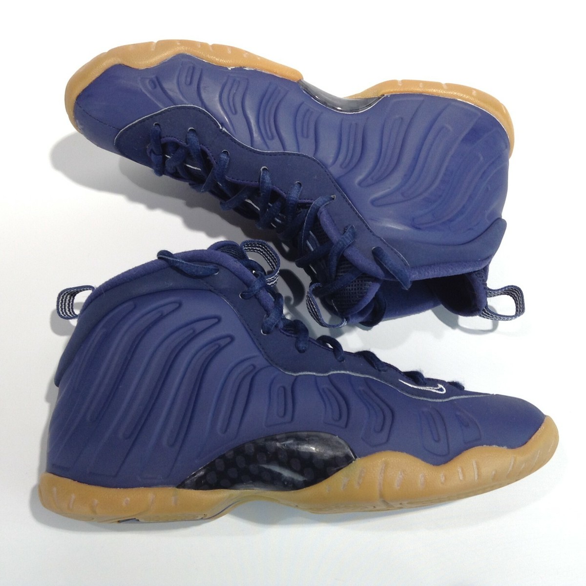 NIKE Air Foamposite One Navy Blue Gum Style #644791-405 Size NIKE Air Foamposite One Navy Blue Gum Style #644791-405 Size