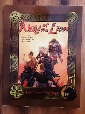 Legend Of The Five Rings, Way Of The Lion, RPG, AEG 3010, Vintage 1999 ...