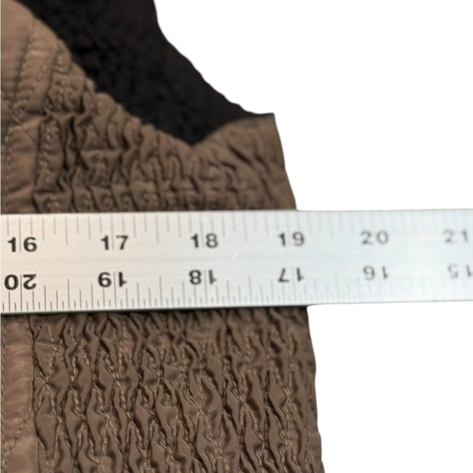 STS Ranchwear The Savannah Women’s Large Taupe Vest with Black Fleece ...