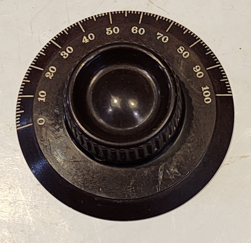 ATWATER KENT 1920'S TUNING DIAL 0 to 100 AS USED ON BREADBOARD ...