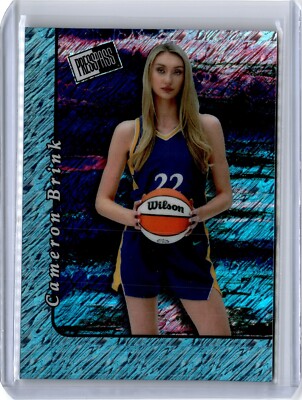 2024 Leaf Collective Press Pass Blue Shimmer Promo Cameron Brink (B75) A5 | eBay