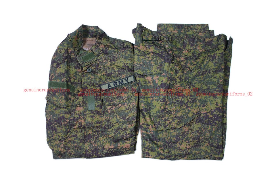 Rare Genuine Philippine Army Woodland Digital Camo Uniform BDU MEDIUM ...