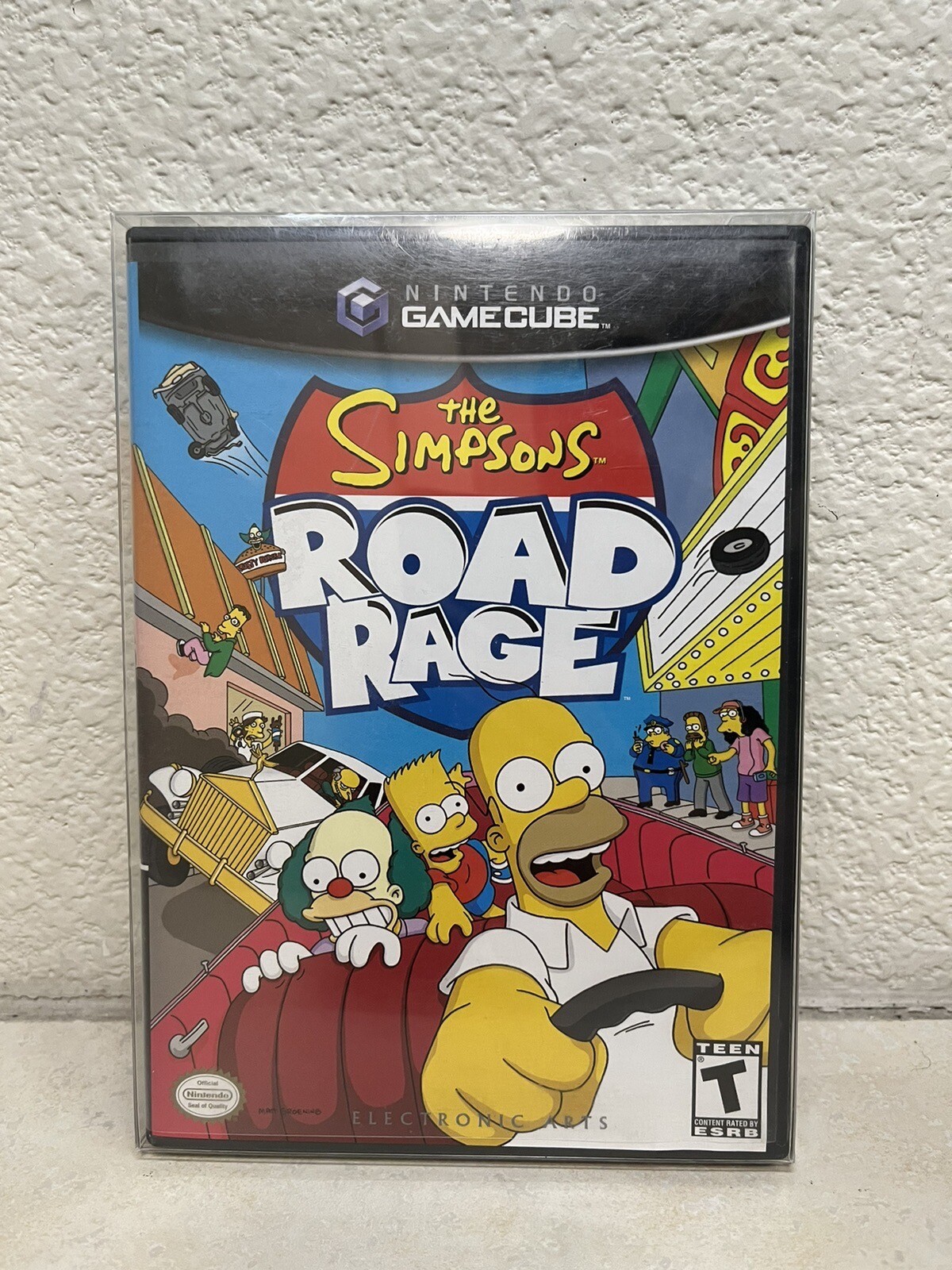 The Simpsons Road Rage GameCube 2001 CIB COMPLETE Black Label w Box ...