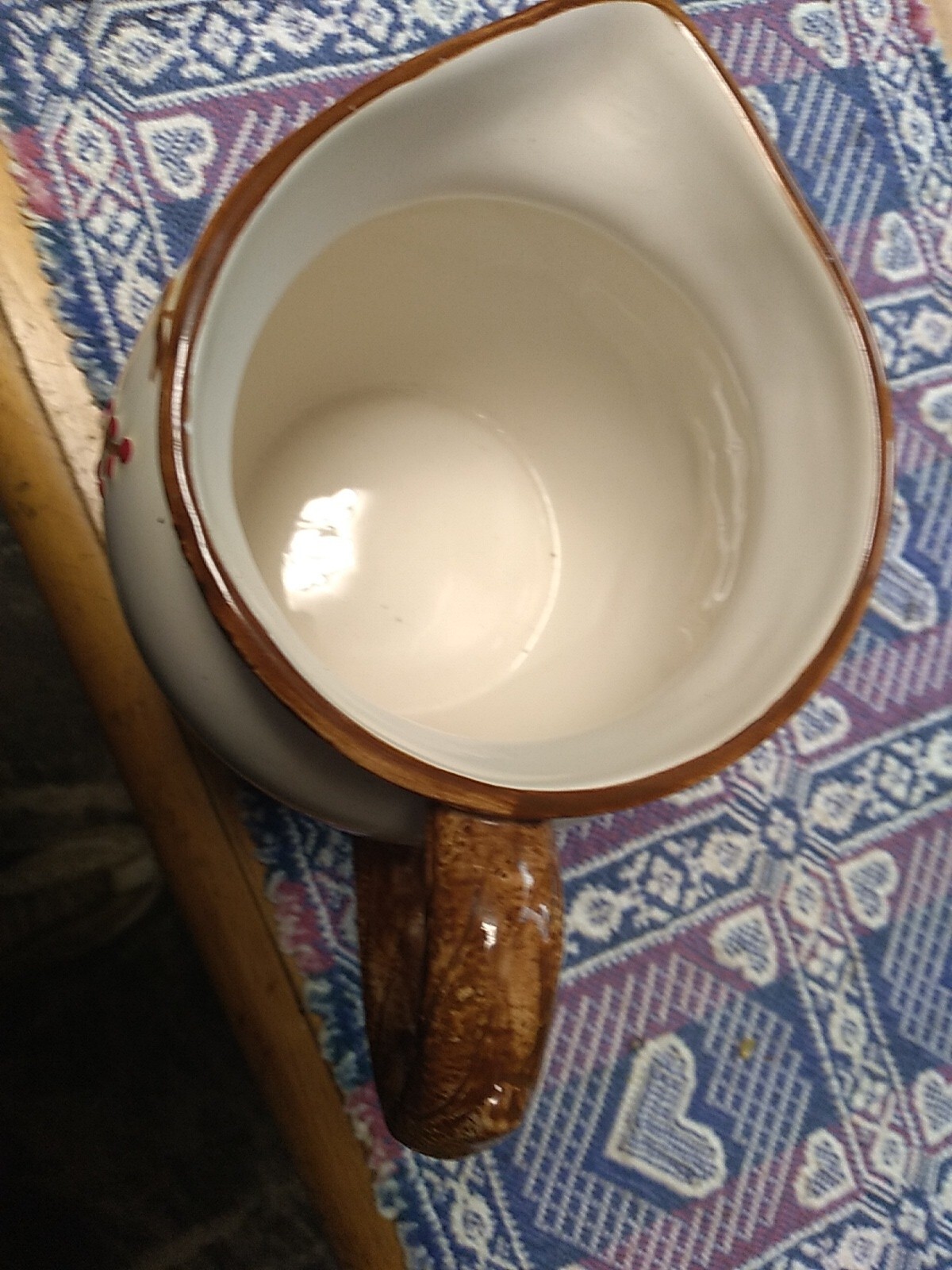 Harry & David Pitcher Bird And Red Berries Tree Branch 2012 | eBay