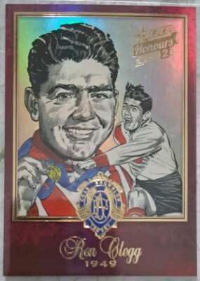 2015 AFL Select Honours 2 BROWNLOW SKETCH BSK67 Ron Clegg South ...