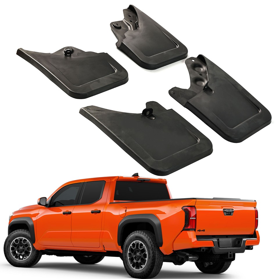 Extra Large Version 4pc Mud Flaps Splash Guards For 2024 2025 Toyota ...