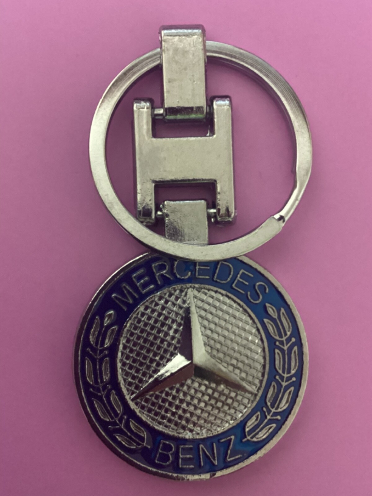 Metal Mercedes Benz Logo Keychain Key Ring | eBay Australia