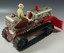 MARX 1950s CLIMBING TRACTOR SPARKLING TRACTOR BLADE HIGHBOY WINDUP TOY ...