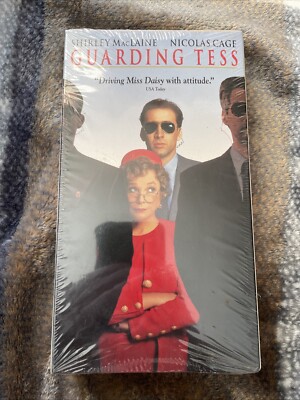 Guarding Tess VHS 1999 Nicolas Cage - Shirley MacLaine - NEW & SEALED ...