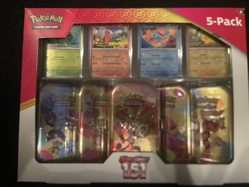 pokemon cards 151 5 Pack Tins | eBay
