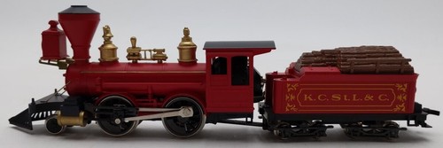 Rivarossi 1209 HO K.C.St.L&C 2-4-0 Bowker Steam Locomotive w/ Tender EX/Box | eBay