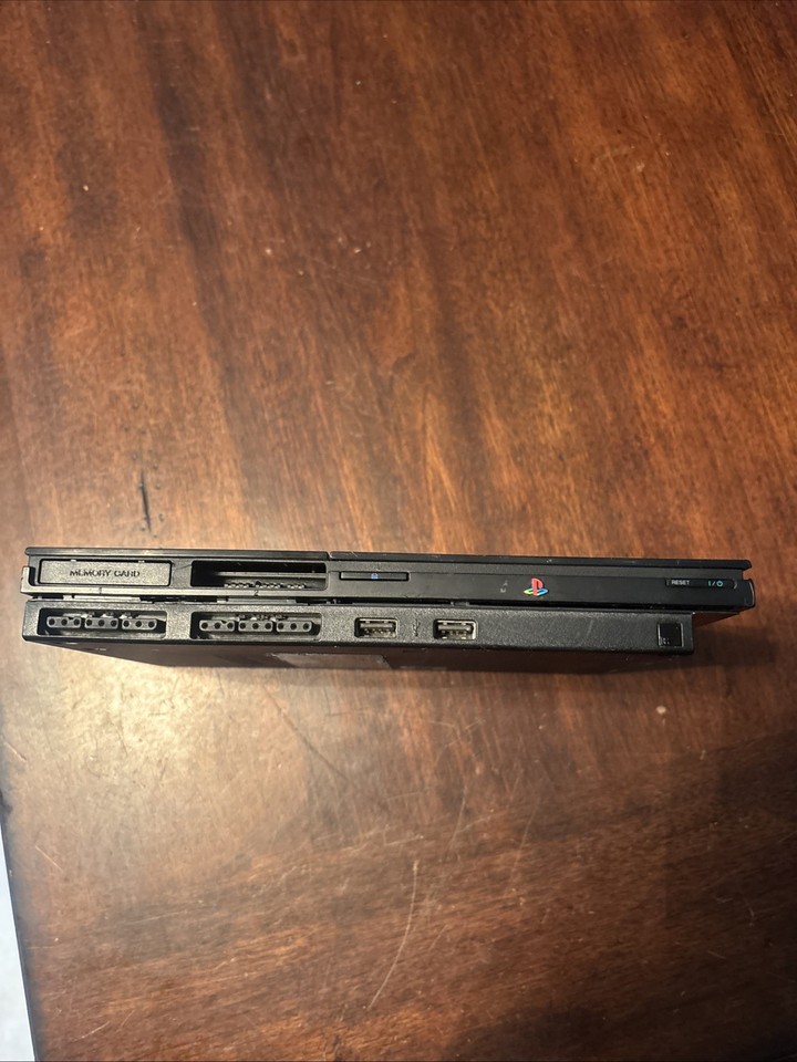 Sony PlayStation 2 PS2 Slim Black Console Only SCPH-90001 AS-IS Parts ...