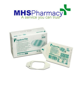 Tegaderm Film Dressing. Ref 1624W. 6cm x 7cm. Medical & Tattoo (1 ...
