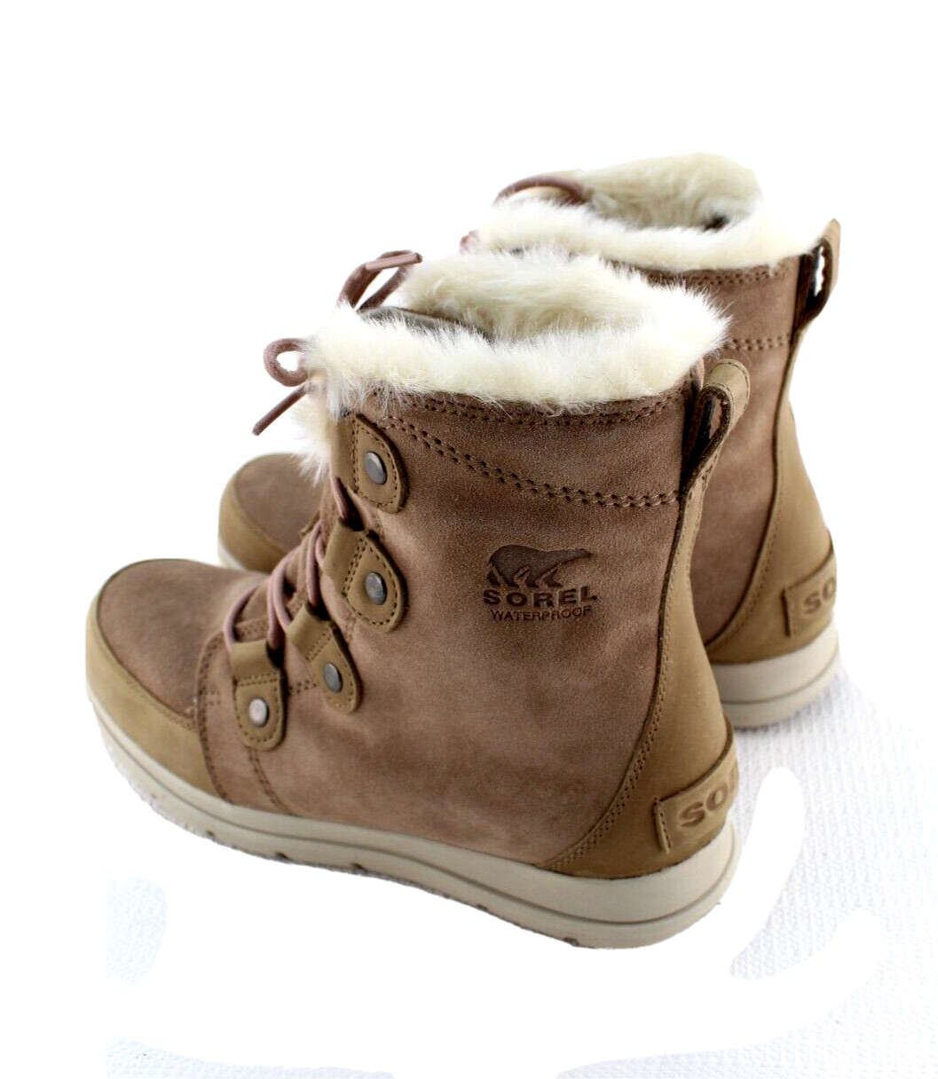 Sorel+-+Women%27s+Explorer+Joan+Waterproof+Insulated+Winter+Ash+Brown ...