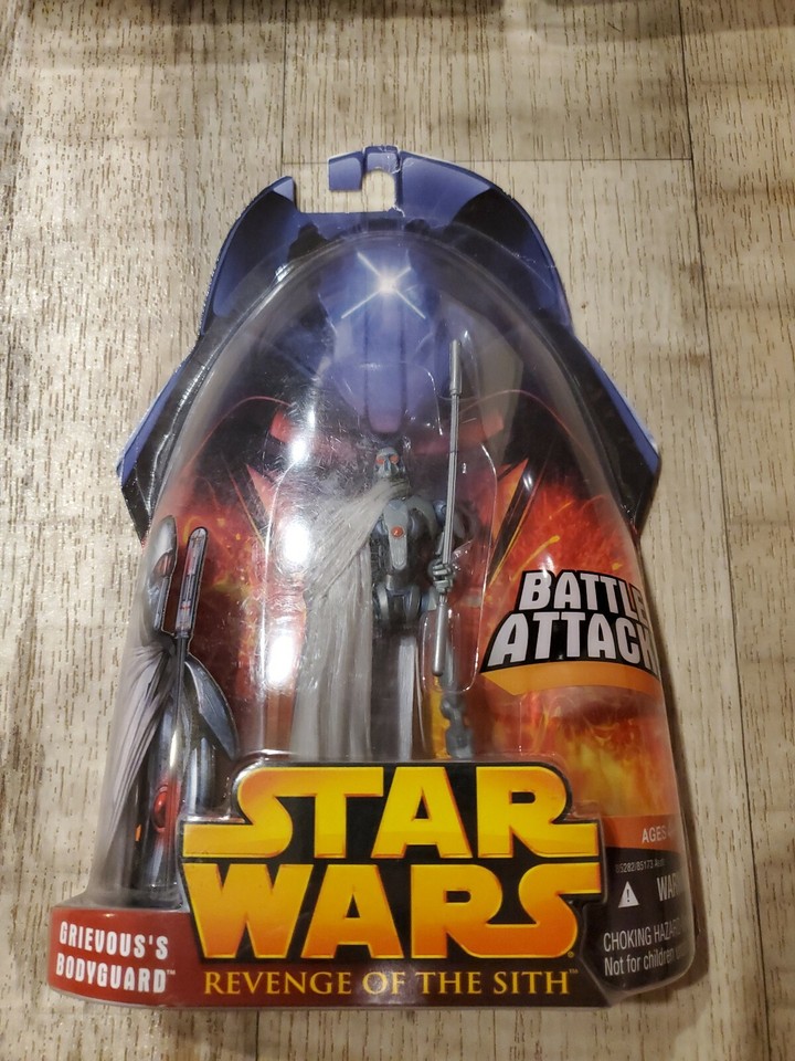 Star Wars Rots Action Figures Lot of 4 New Holographic Yoda Darth Vader ...