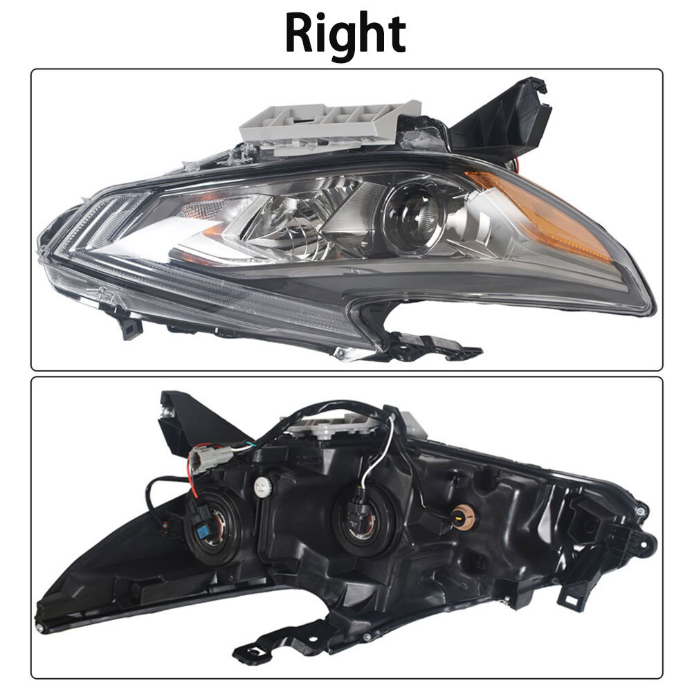 For 2016 2017 2018 Nissan Altima Headlights Chrome Factory Style Left ...