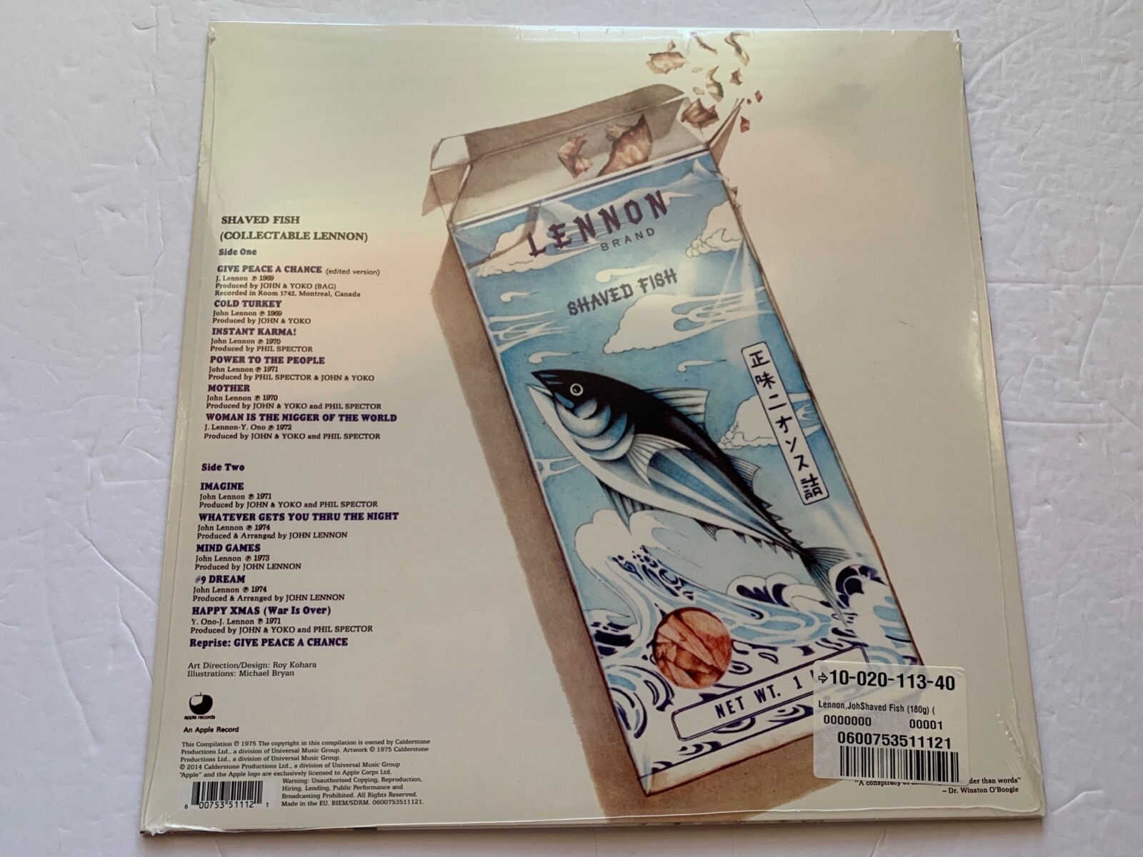 Shaved Fish by John Lennon (180g Vinyl LP), 2014, Universal Music ...