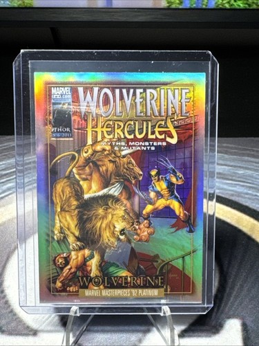 RAINBOW Fantastic Covers Wolverine FC-6 UD Marvel Masterpieces Platinum ...