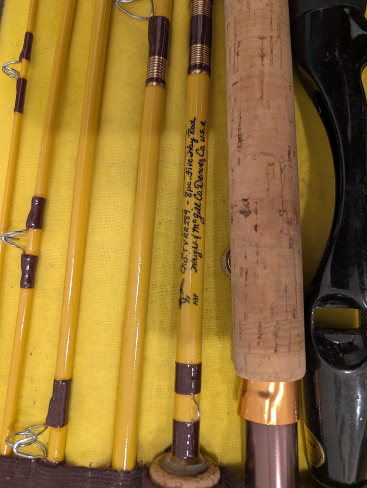 Vintage Wright & McGill Eagle Claw Trailmaster Five Way Rod | eBay
