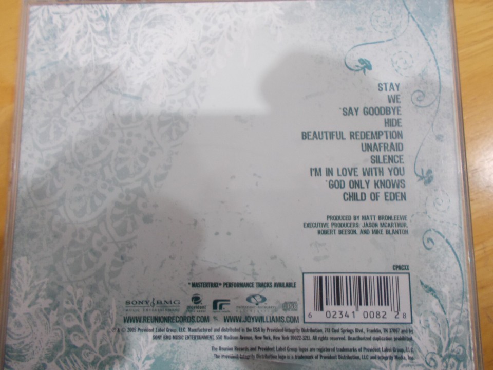 Joy Williams Genesis (CD) | eBay