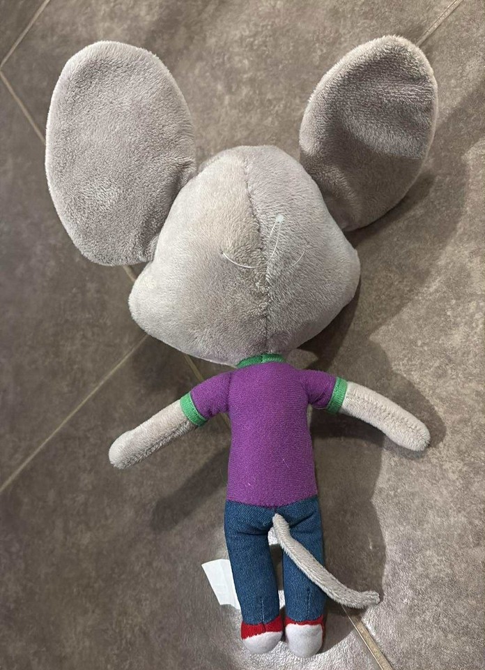 Chuck E Cheese Mascot Plush Stuffed Animal Toy Doll 10" | eBay