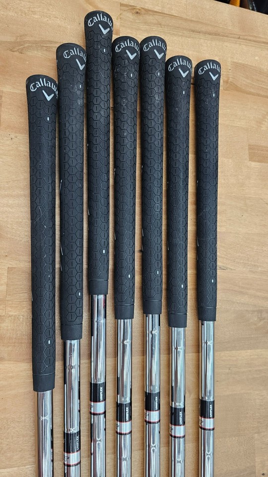 Callaway X Hot 5-6-7-8-9-P-S UNIFLEX Iron Set (7 pc) Right Handed Steel ...
