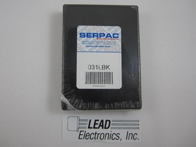 QTY 4 Serpac Electronic / Project Case / Box Enclosures -031i,BK | eBay