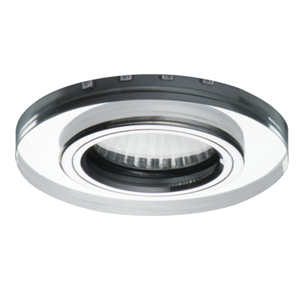 3 Mode Dual Colour Halo Ring GU10 Spot Light Ceiling Recessed Cool ...