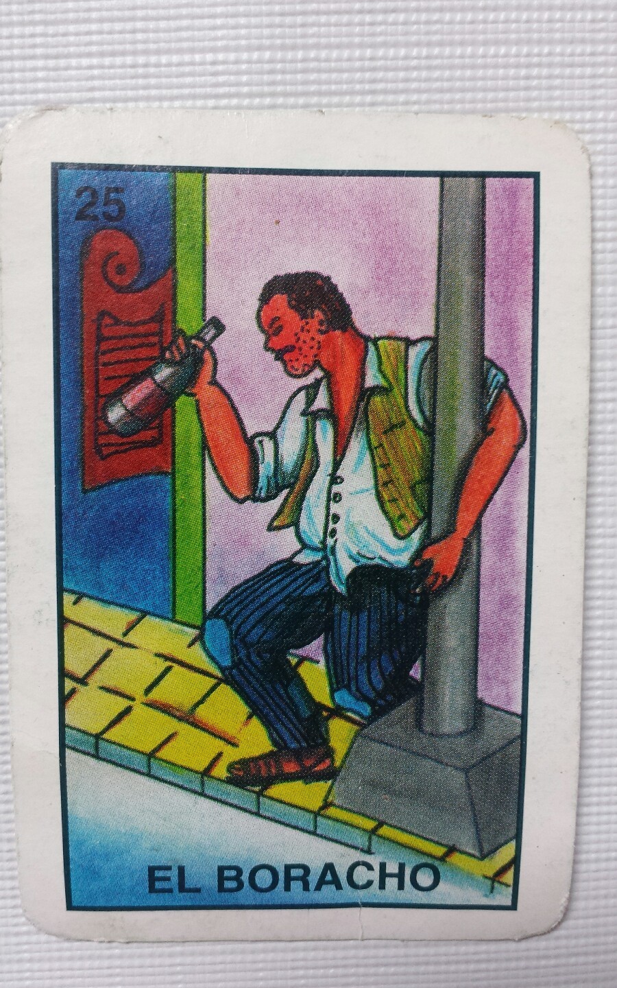 Very Rare Misspel El Boracho Mexican Lottery Card Game | eBay