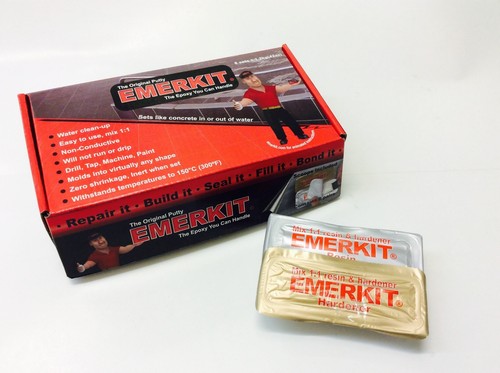2 X Emerkit 150g Epoxy Putty Swimming Pool and Spa Underwater Repair ...